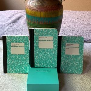 Tiffany & Co. | Office | Tiffany Co Mini Notebooks Extremely Rare Set ...
